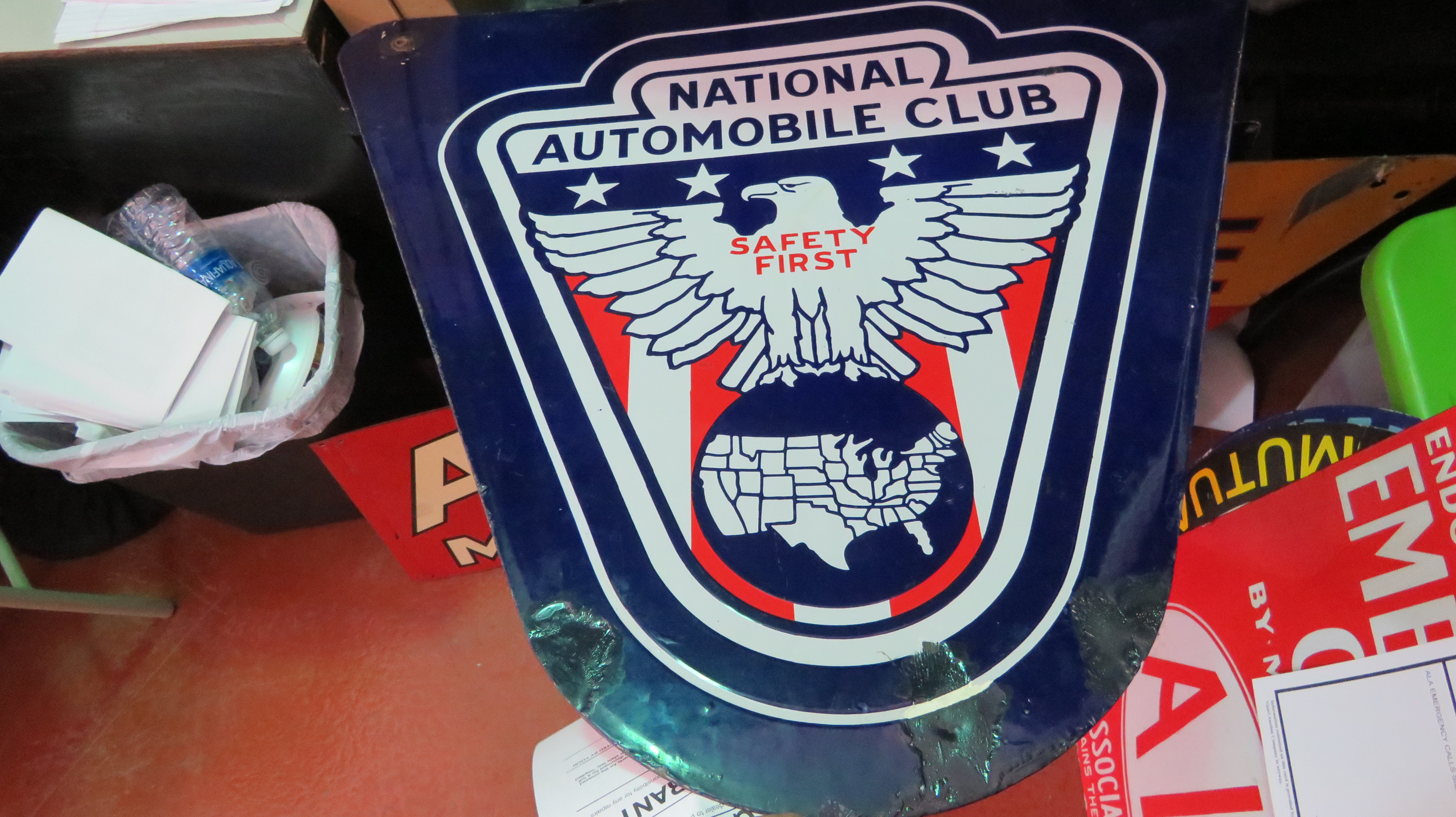 0 METAL SIGN NATIONAL AUTOMOBILE CLUB For Sale at Vicari Auctions ...